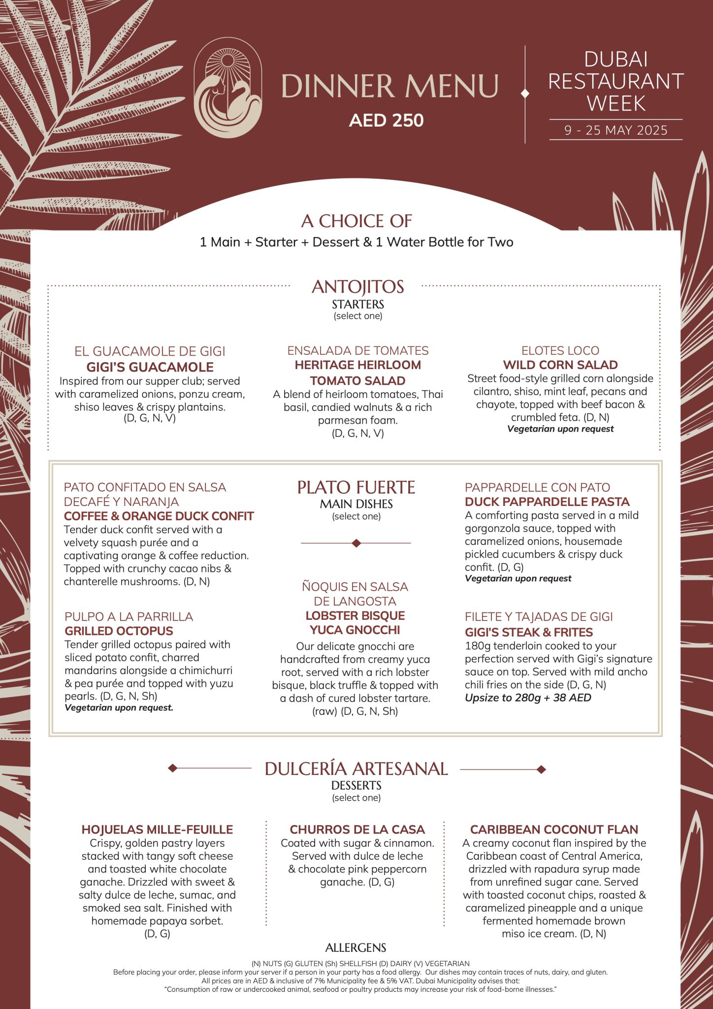 Dubai Restaurant Week Menus 2025 - Girl and the Goose