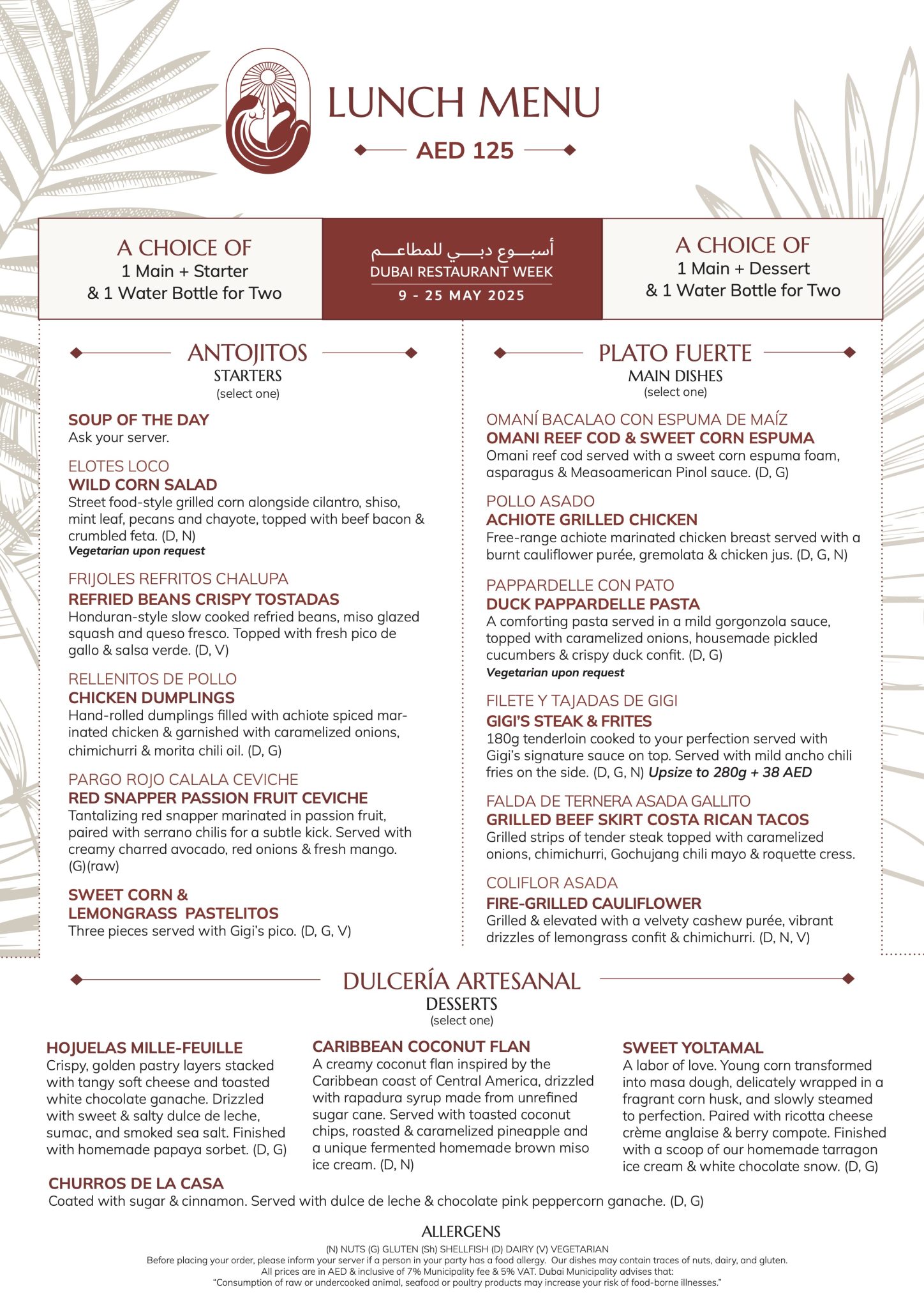 Dubai Restaurant Week Menus 2025 - Girl and the Goose